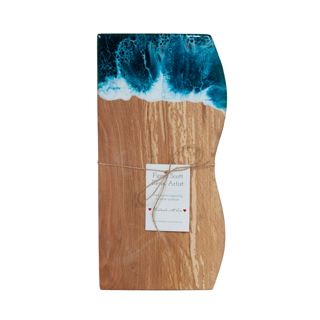 Wavy Edge Resin Cheese Board– The Leitrim Design House